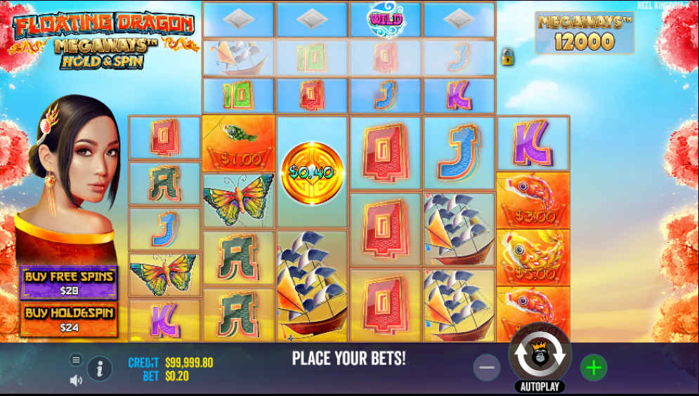 Floating Dragon Megaways Hold & Spin Slot Review 🥇 (2024) - RTP & Free ...