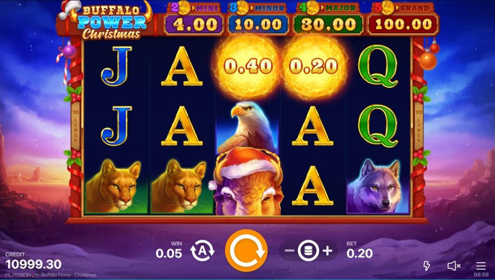 Slot Buffalo Power: Christmas Recensione 🥇 (2024) | RTP & Giri Gratis
