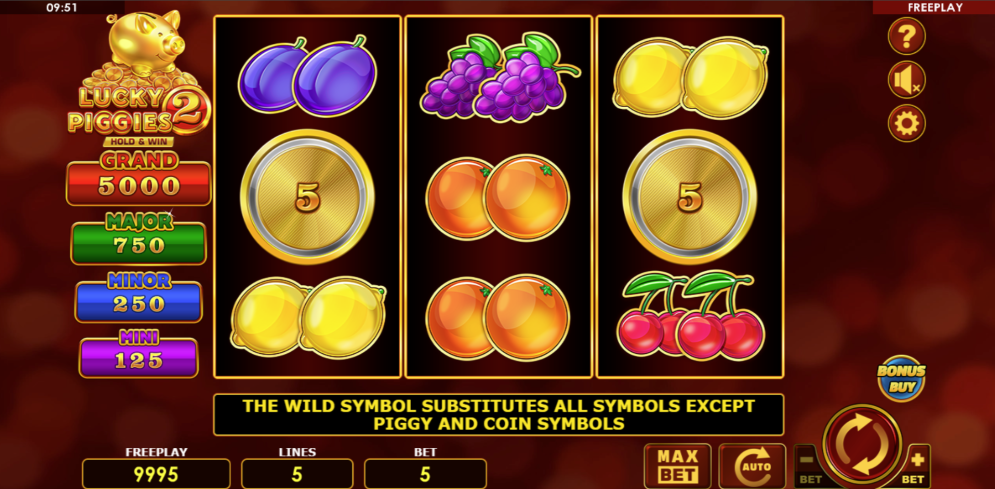 Lucky Piggies 2 Hold & Win Slot Review 🥇 (2025) - RTP & Free Spins