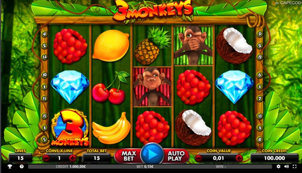 Slot 3 Monkeys Recensione 🥇 (2024) | RTP & Giri Gratis
