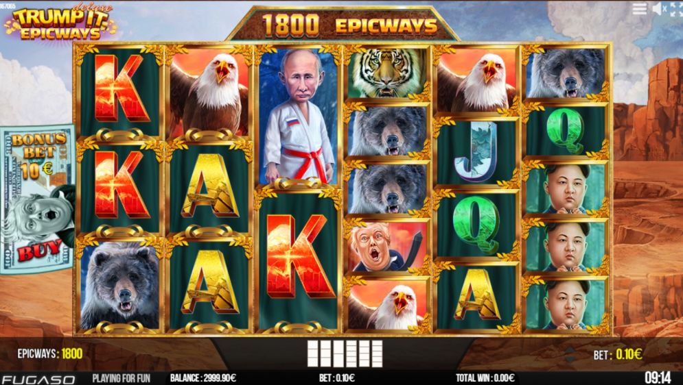 Trump It Deluxe Epicways Slot Review 🥇 (2024) - RTP & Free Spins