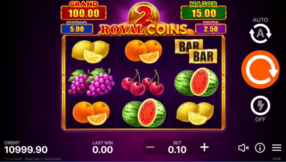 Royal Coins 2: Hold and Win Slot Review 🥇 (2025) - RTP & Free Spins