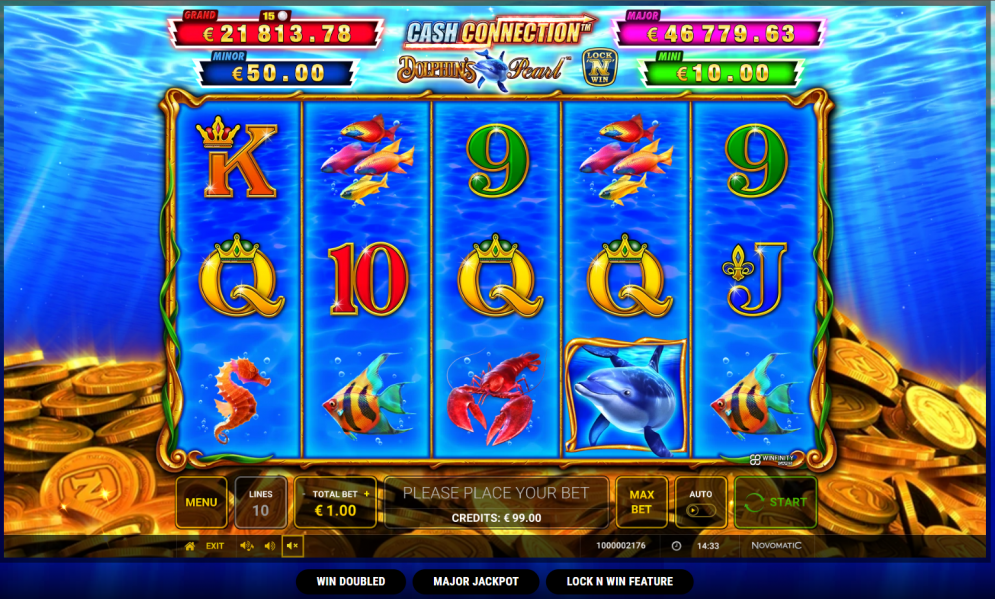 Cash Connection Dolphin's Pearl Slot Review 🥇 (2025) - RTP & Free Spins