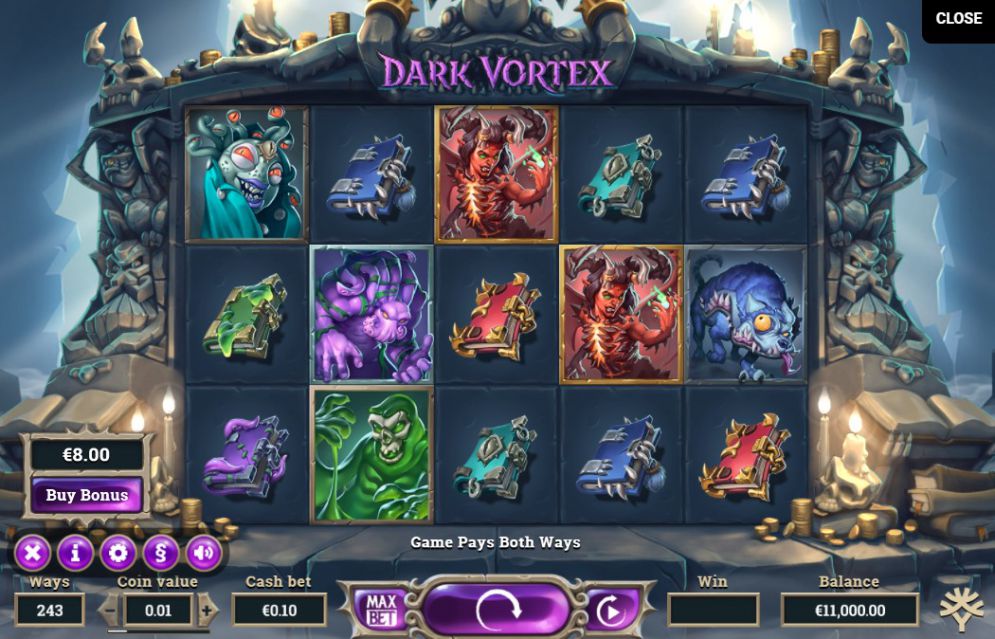 Dark Vortex Slot (2021) 🥇 Review | RTP - AskGamblers