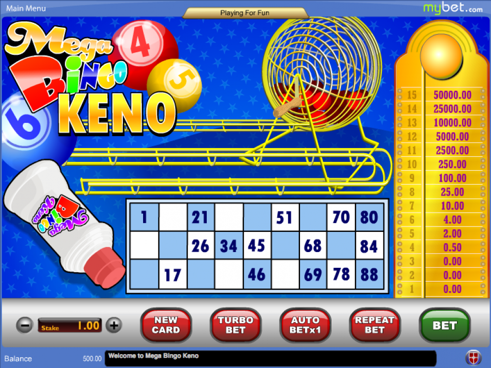 Mega Bingo Keno by Amaya (Chartwell) Reviews & Ratings by Real Players ...