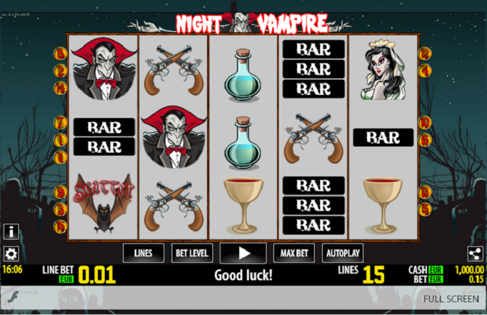 Night Vampire Slot Review 🥇 (2024) - RTP & Free Spins
