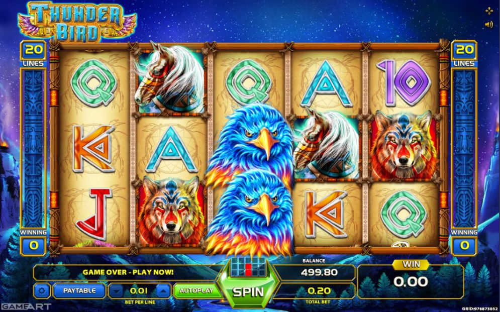 Thunder Bird Review 🥇 (2024) - RTP & Free Spins