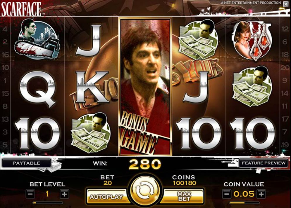 Scarface Slot Review 🥇 (2025) - RTP & Free Spins