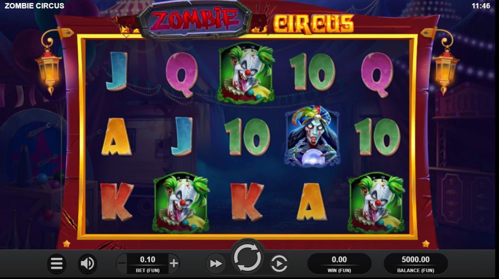 Zombie Circus Review 🥇 (2025) - RTP & Free Spins