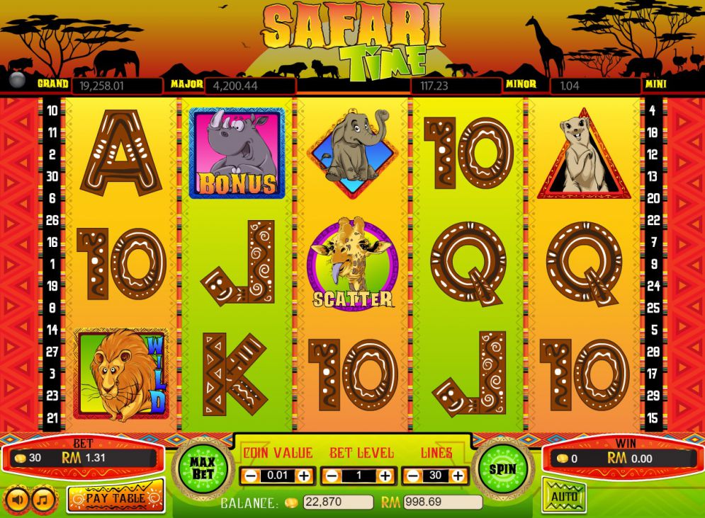 Safari Time Review 🥇 (2024) - RTP & Free Spins