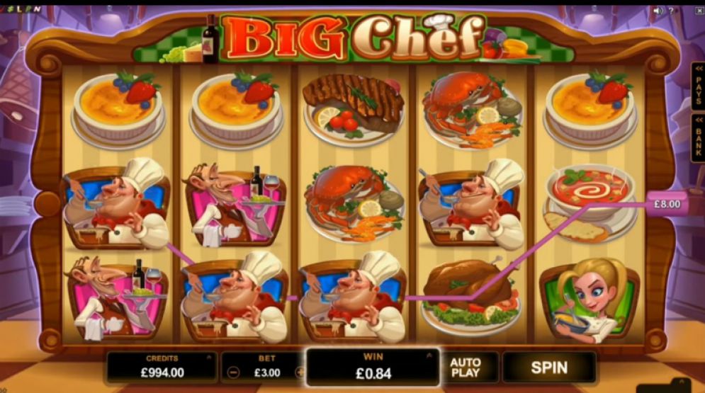 Big Chef Slot Review 🥇 (2025) - RTP & Free Spins