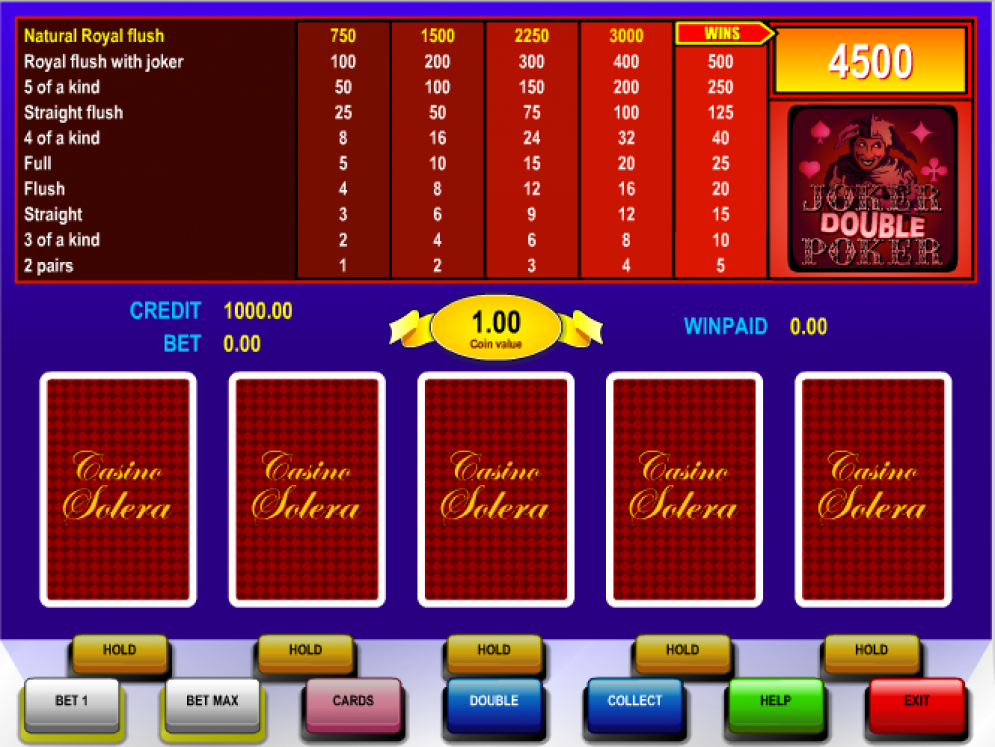 Double Joker Poker by B3W Group Reviews & Ratings by Real Players ...