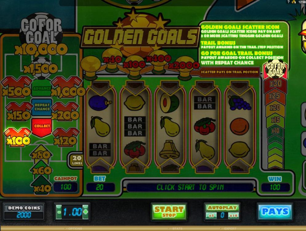 Golden Goals Review 🥇 (2025) - RTP & Free Spins