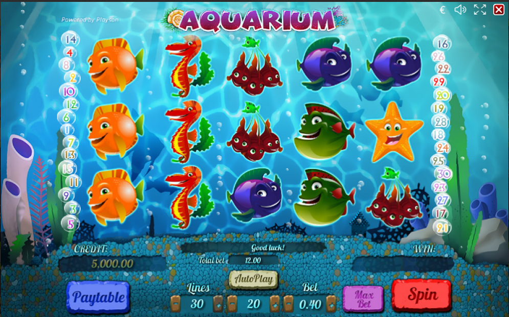 Aquarium Slot Review 🥇 (2024) - RTP & Free Spins