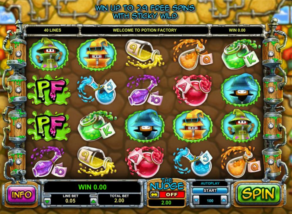 Potion Factory Review 🥇 (2025) - RTP & Free Spins