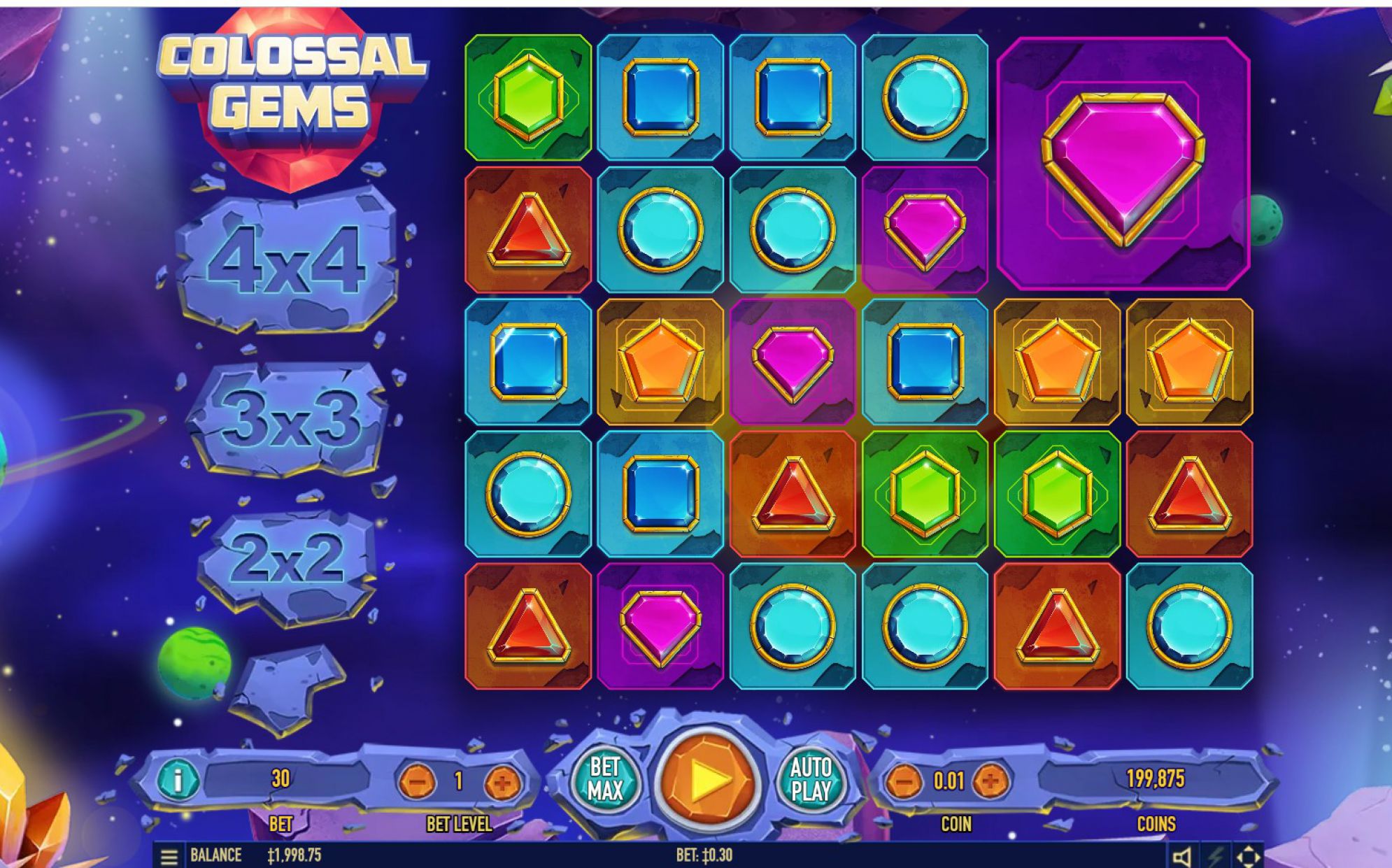 Colossal Gems Review 🥇 (2025) - RTP & Free Spins