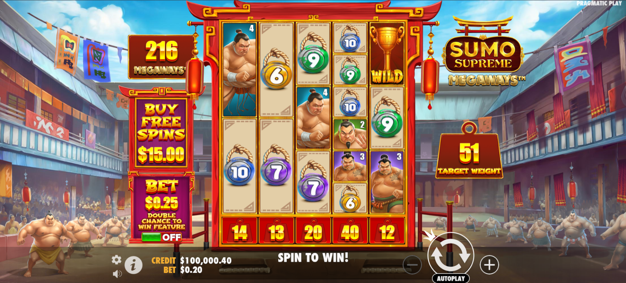 Sumo Supreme Megaways Slot Review 🥇 (2025) - RTP & Free Spins