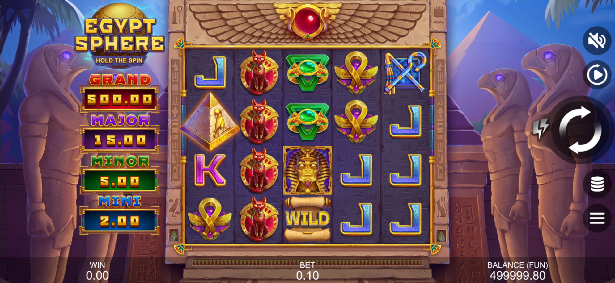 Egypt Sphere - Hold the Spin Slot Review 🥇 (2025) - RTP & Free Spins