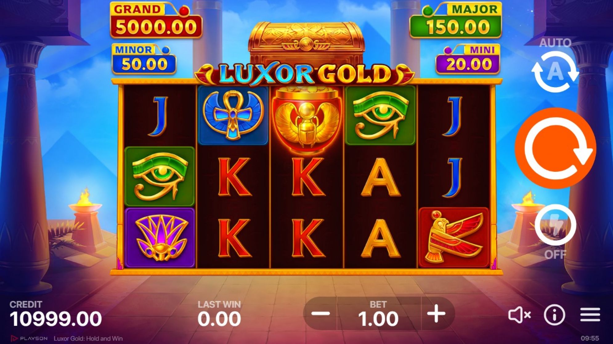 Luxor Gold: Hold and Win Slot Review 🥇 (2025) - RTP & Free Spins