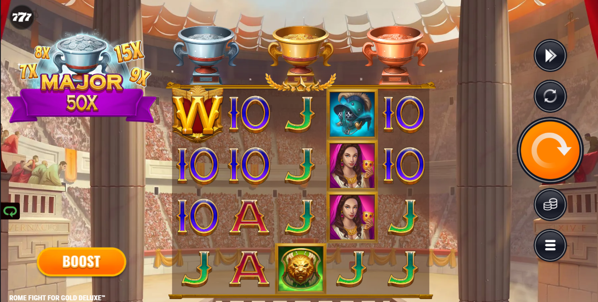 Rome Fight For Gold Deluxe Slot Review 🥇 (2025) - RTP & Free Spins