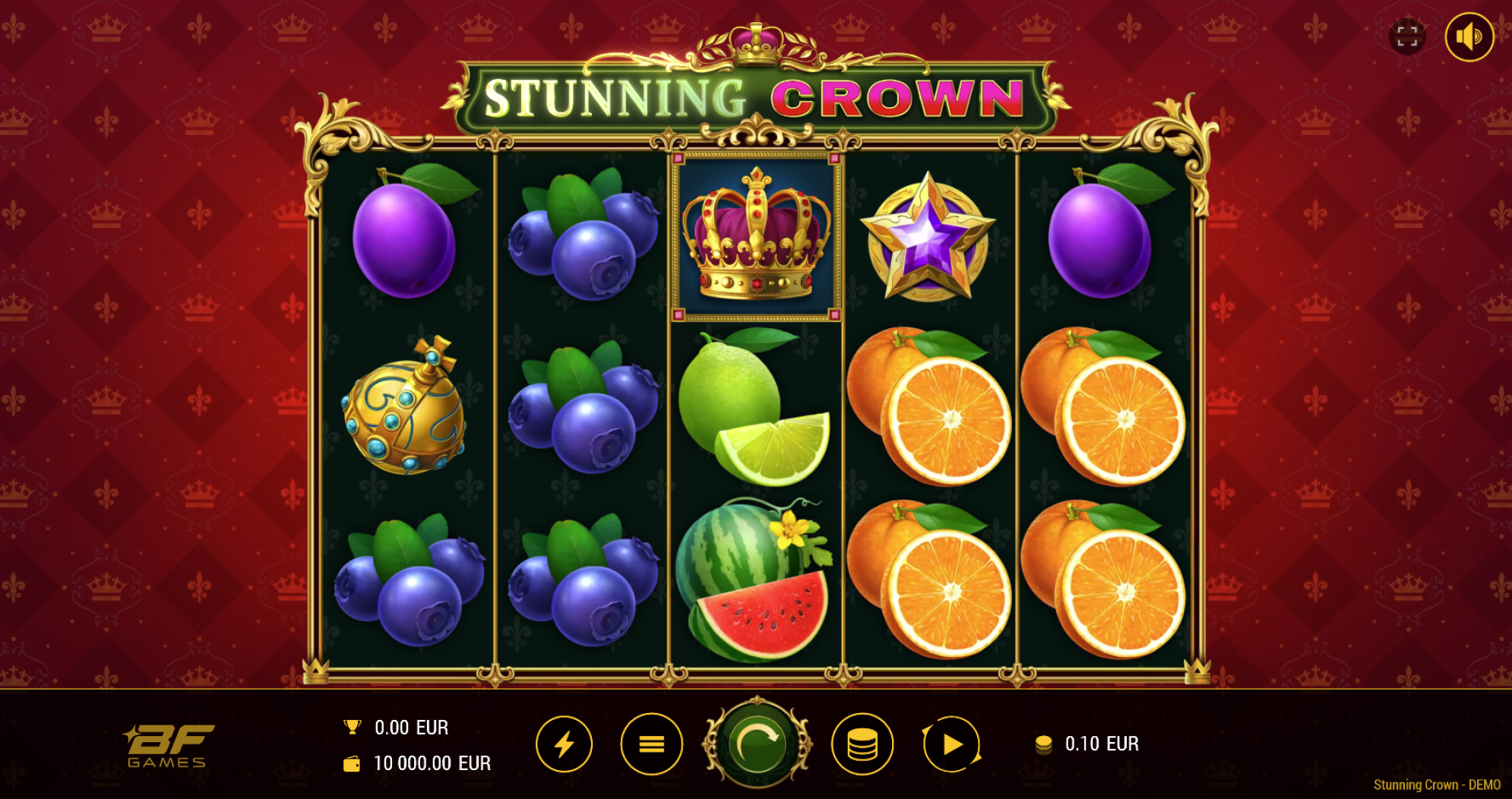 Stunning Crown Slot 評判（ 2024 ）| ボーナスと還元率