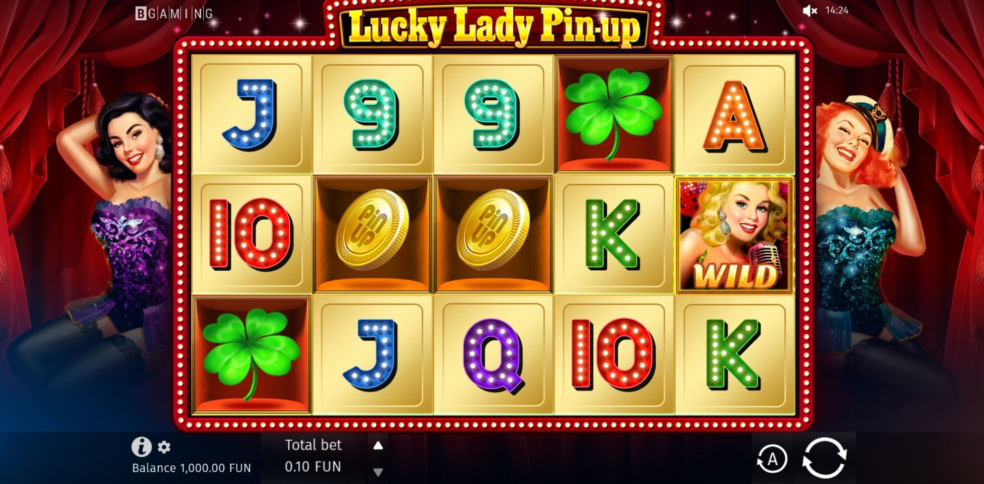 Lucky Lady Pin-up Slot Review 🥇 (2025) - RTP & Free Spins