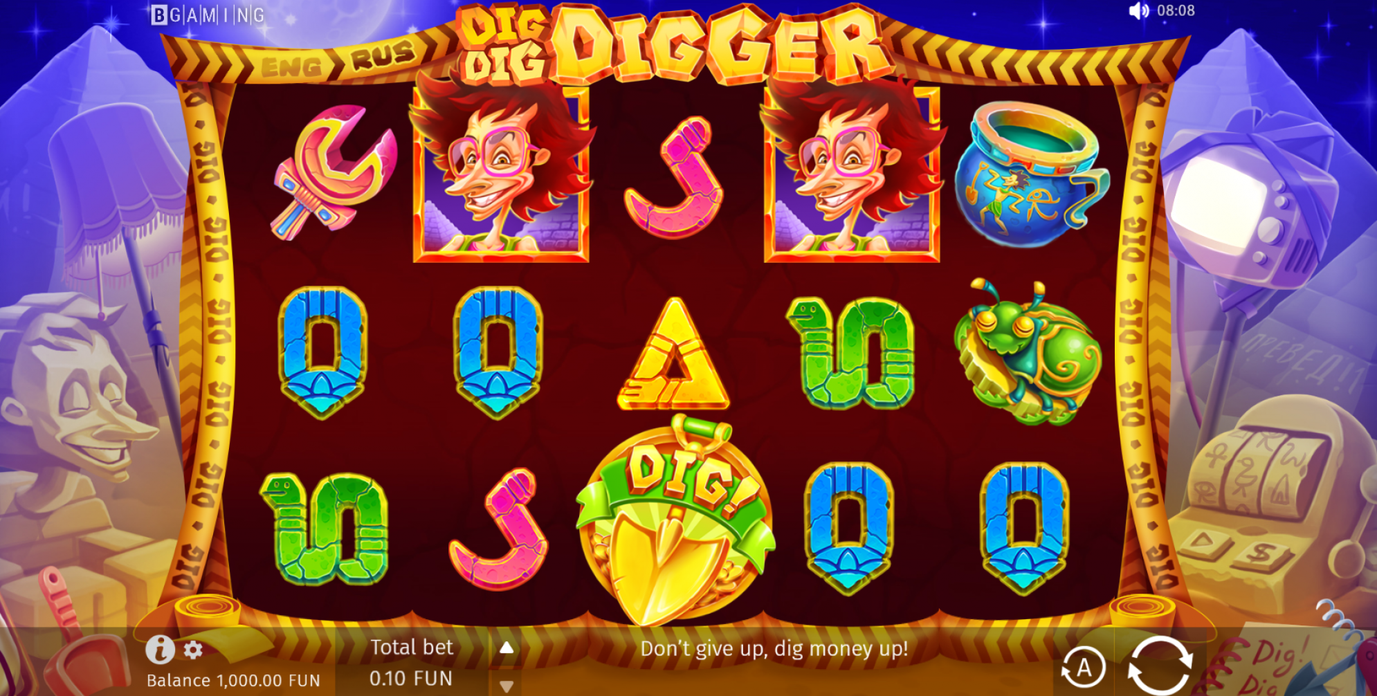 Caça-níquel Dig Dig Digger Análise 🥇 Como Jogar (2023) | RTP