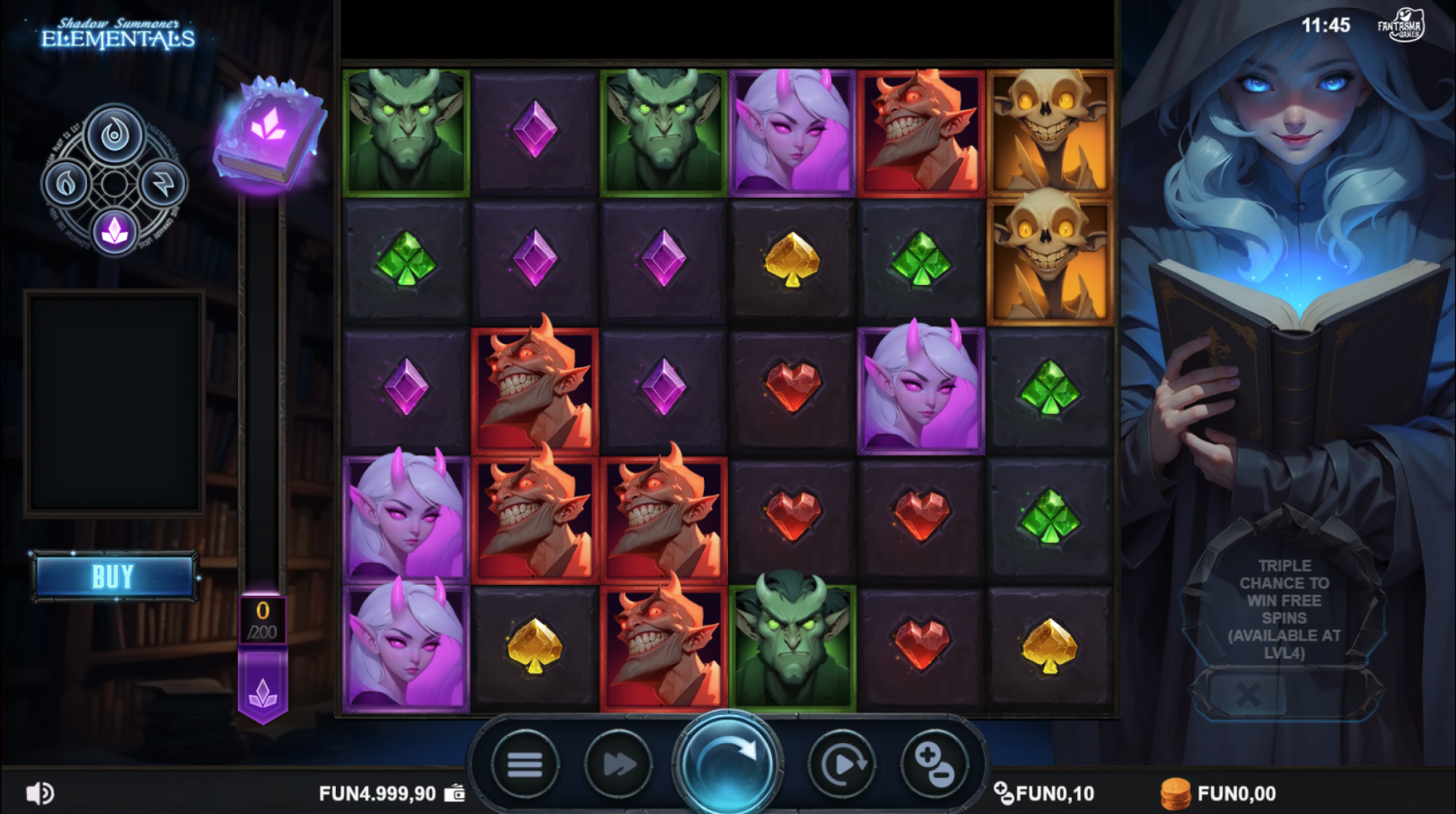 Caça-níquel Shadow Summoners Elementals Análise 🥇 Como Jogar (2025) | RTP