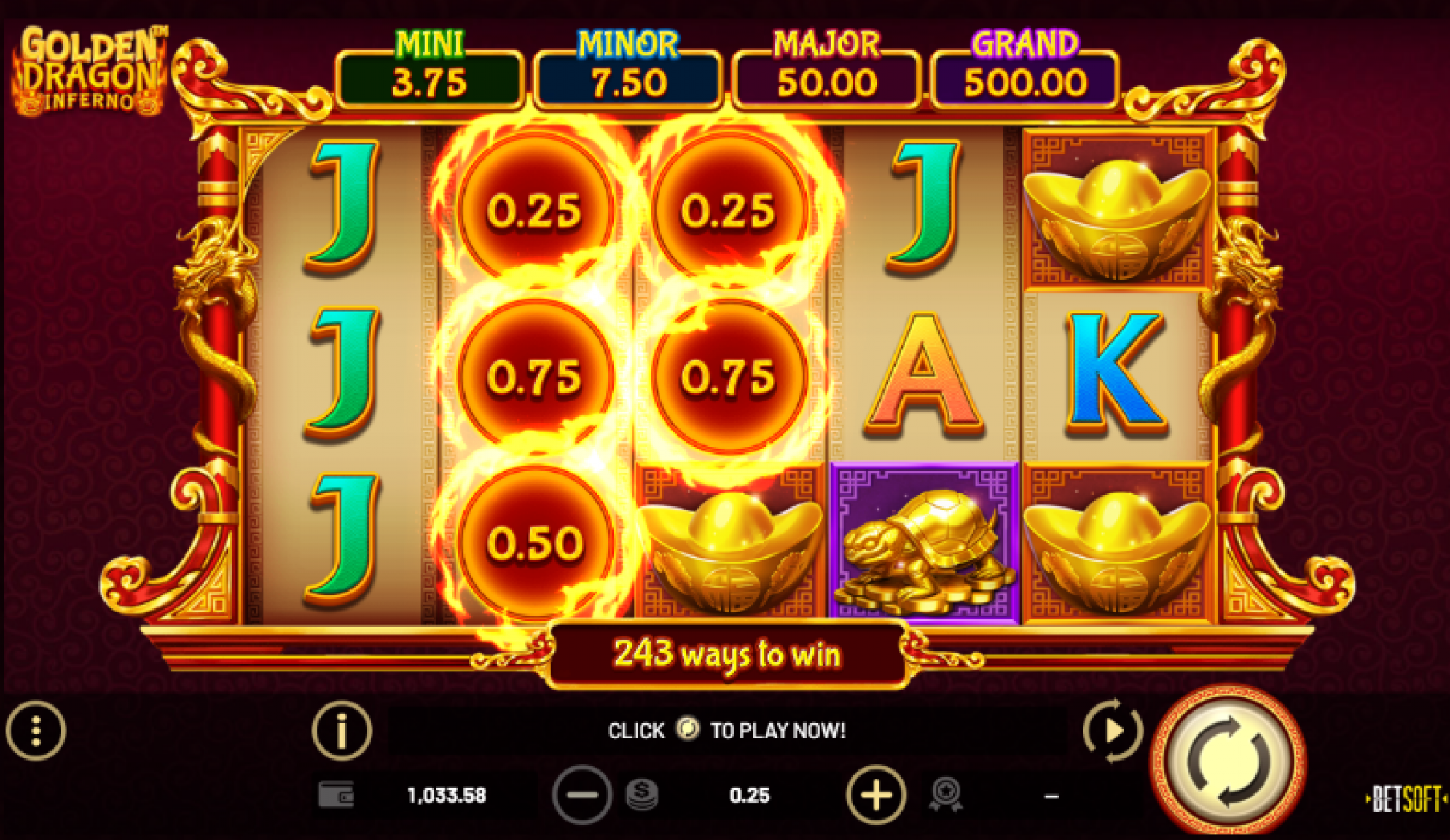 Golden Dragon Inferno Slot Review 🥇 (2025) - RTP & Free Spins