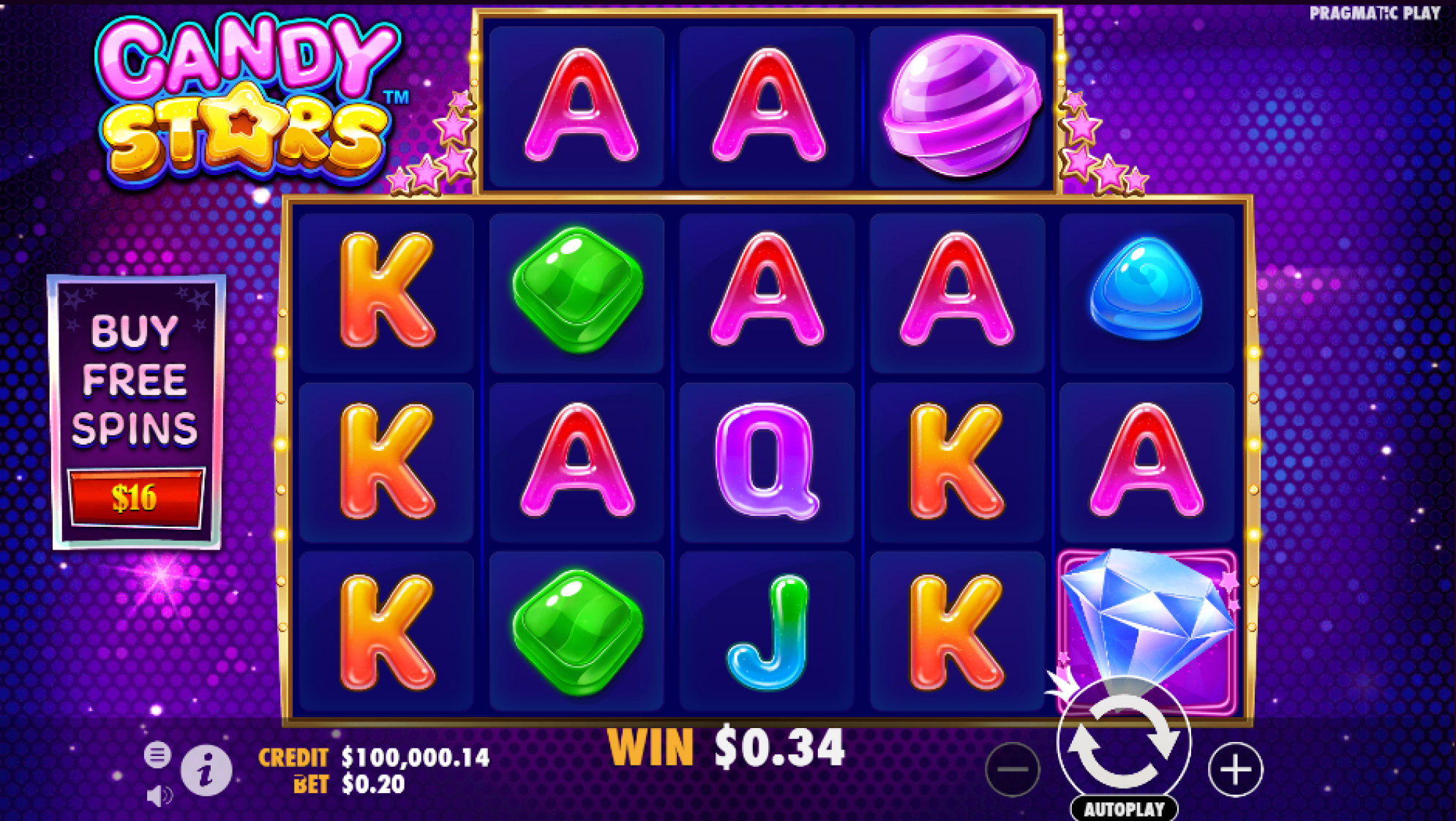 Candy Stars Slot Review 🥇 (2025) - RTP & Free Spins