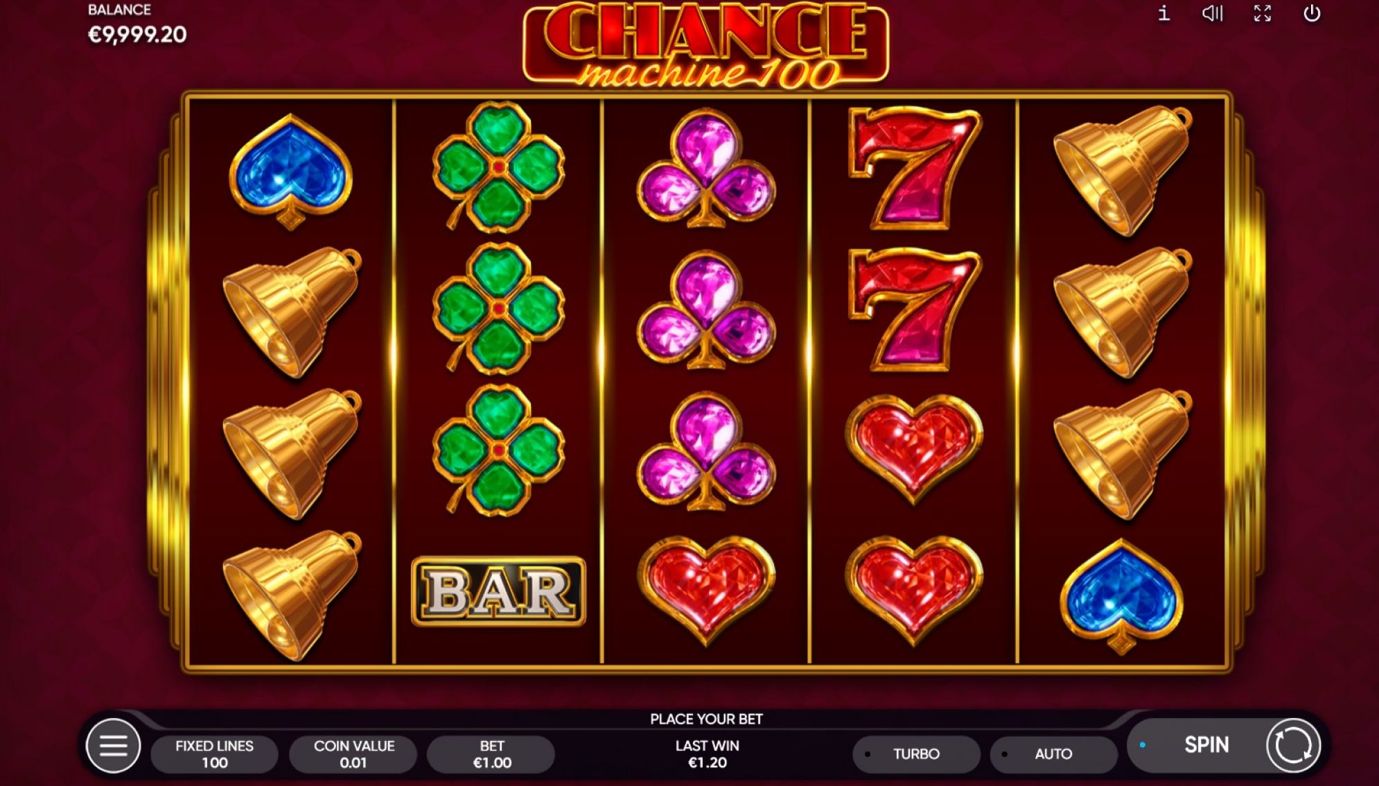 Chance Machine 100 Slot Review 🥇 (2025) - RTP & Free Spins