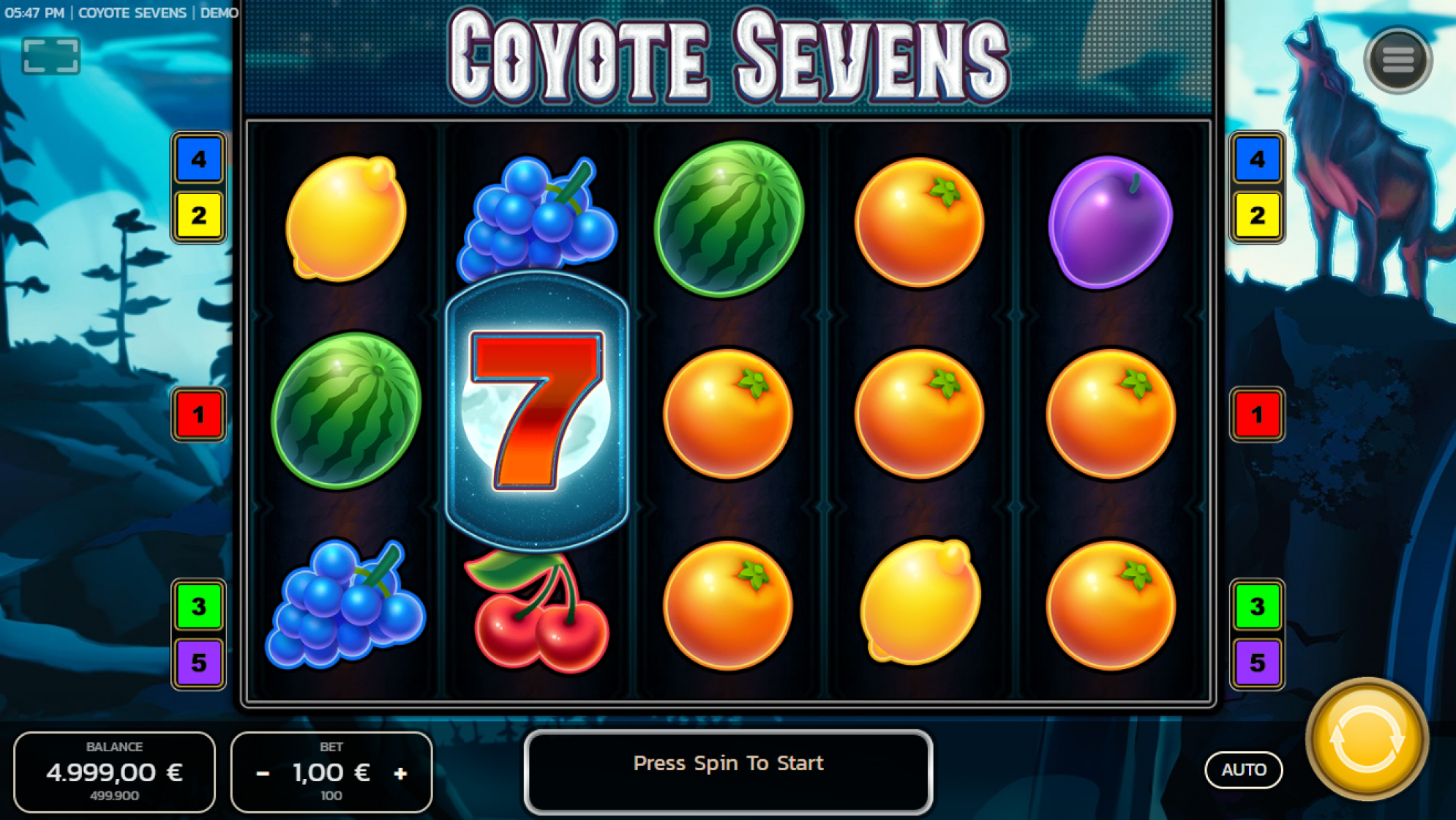 Coyote Sevens Slot Review 🥇 (2025) - RTP & Free Spins