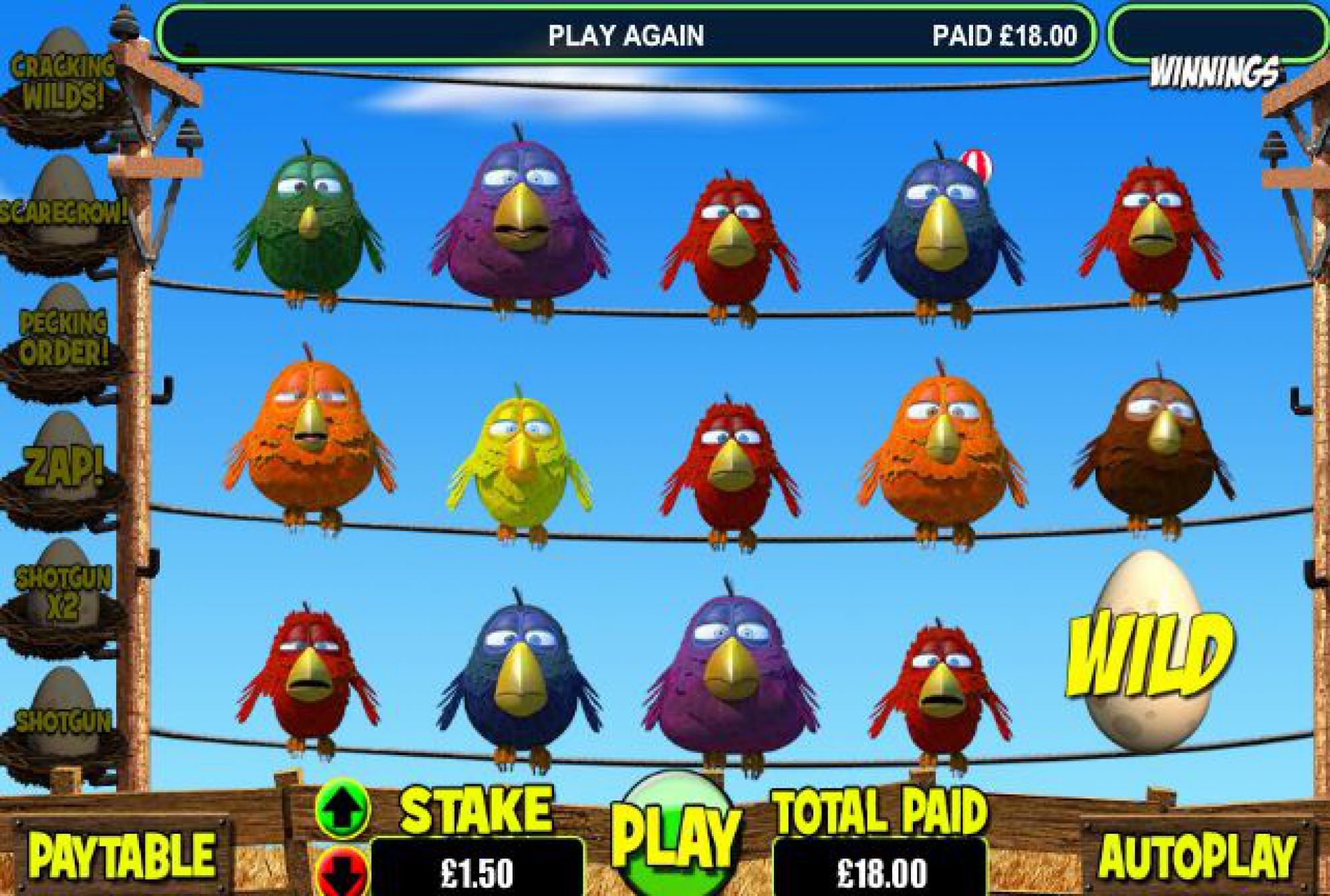 Birdz Review 🥇 (2024) - RTP & Free Spins