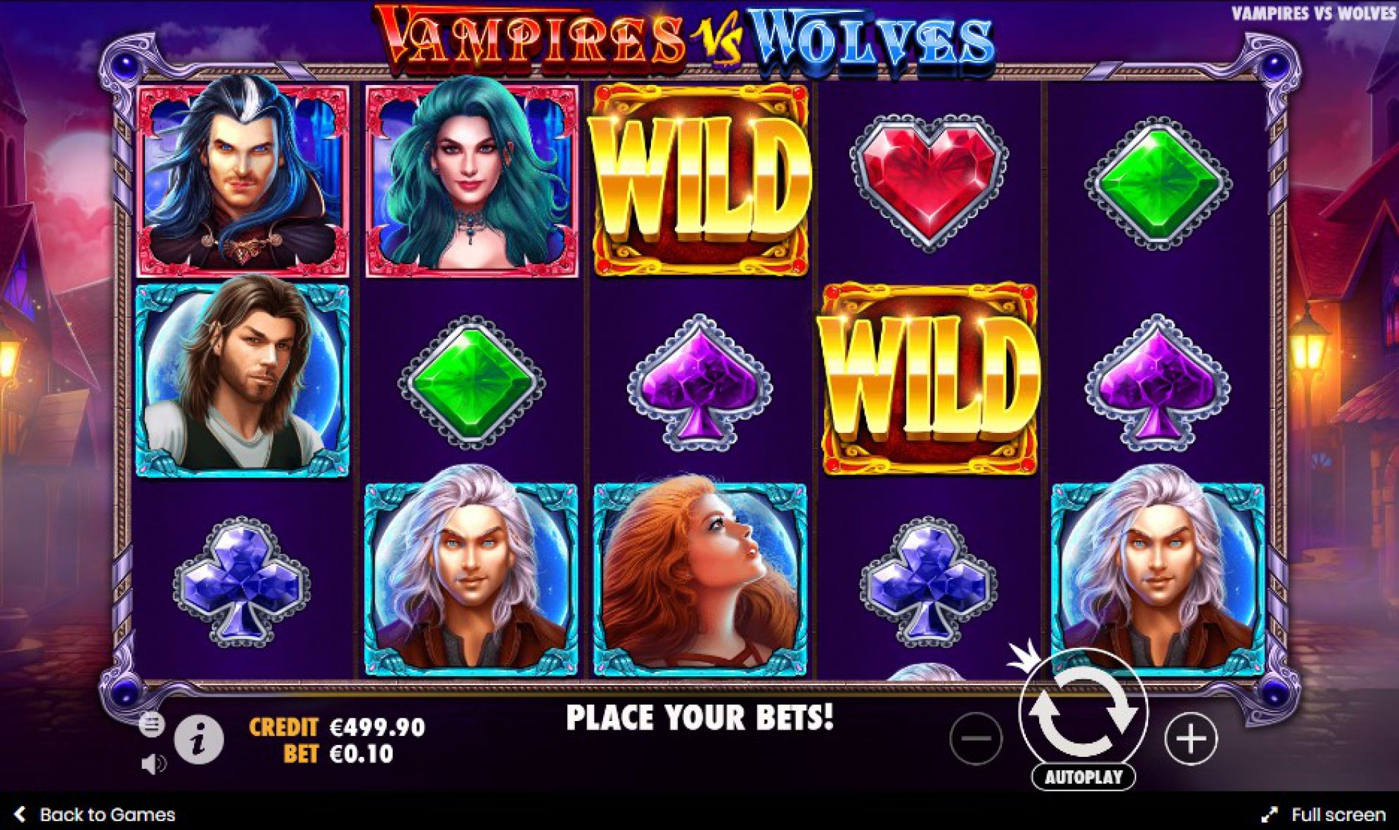 Vampires vs Wolves Slot Review 🥇 (2024) - RTP & Free Spins