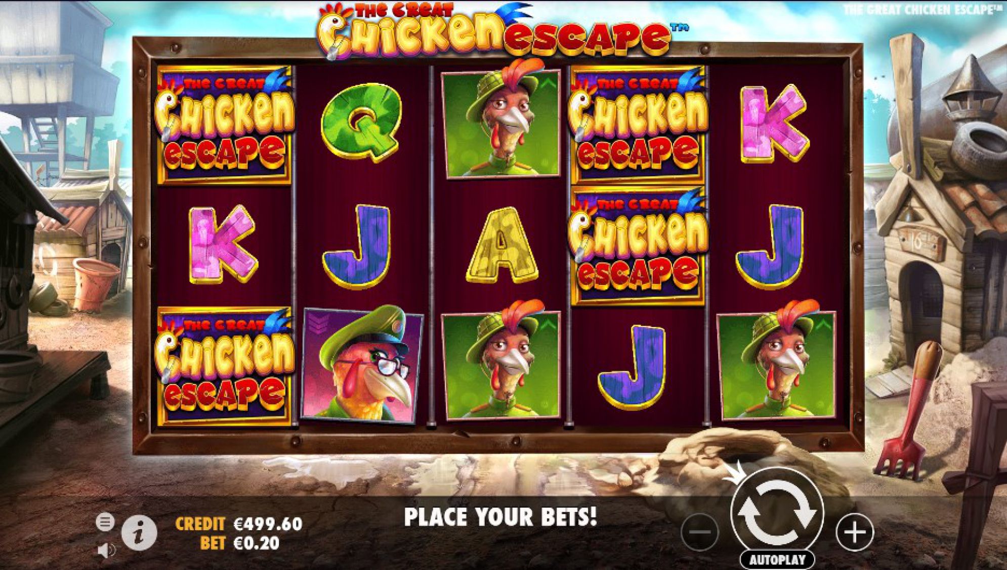 The Great Chicken Escape Slot Review 🥇 (2025) - RTP & Free Spins