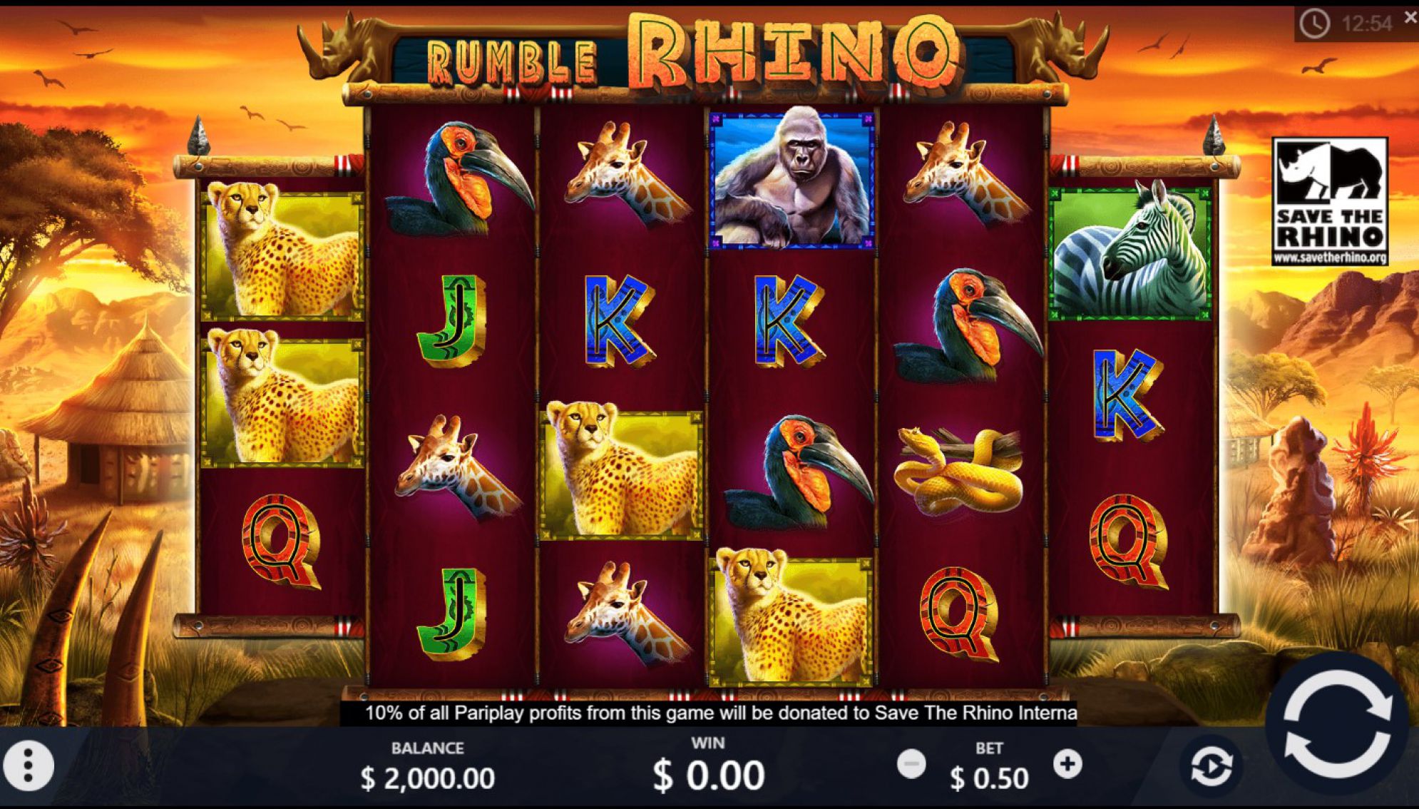 Rumble Rhino Review 🥇 (2024) - RTP & Free Spins