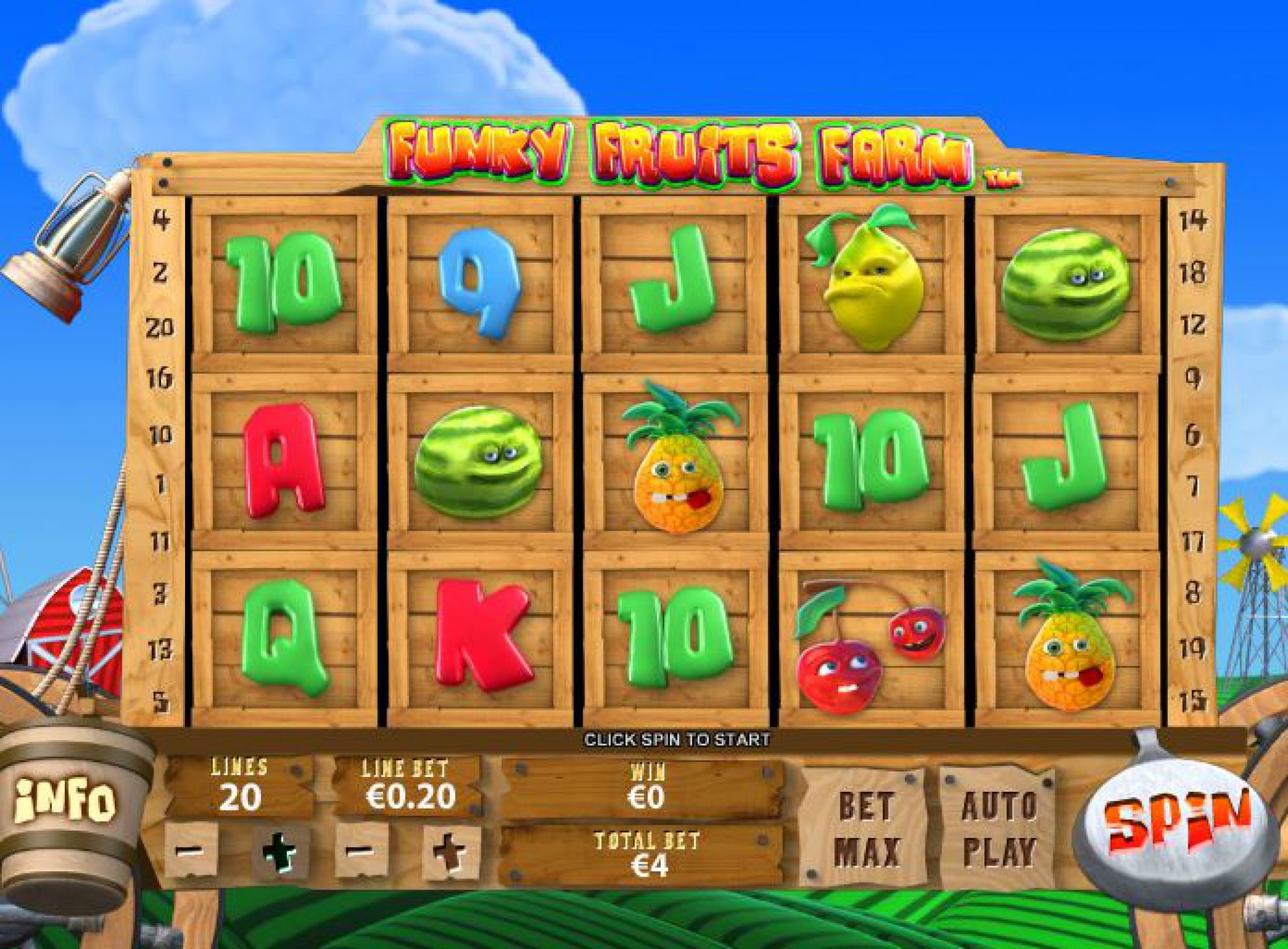 Funky Fruits Farm Review 🥇 (2024) - RTP & Free Spins