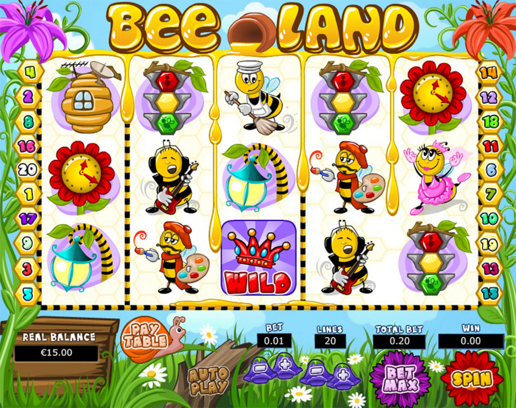Bee Land Slot Review 🥇 (2024) - RTP & Free Spins