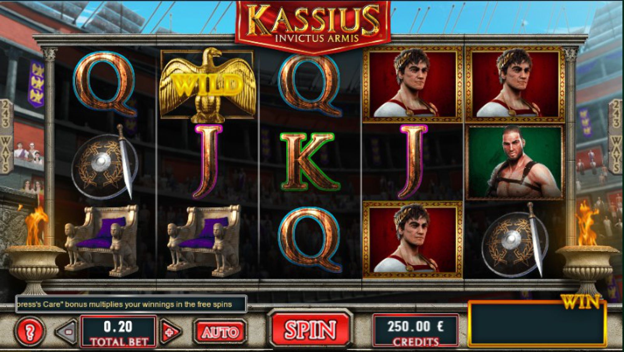 Kassius Invictus Armis Slot Review (2019) | Bonus & RTP - AskGamblers