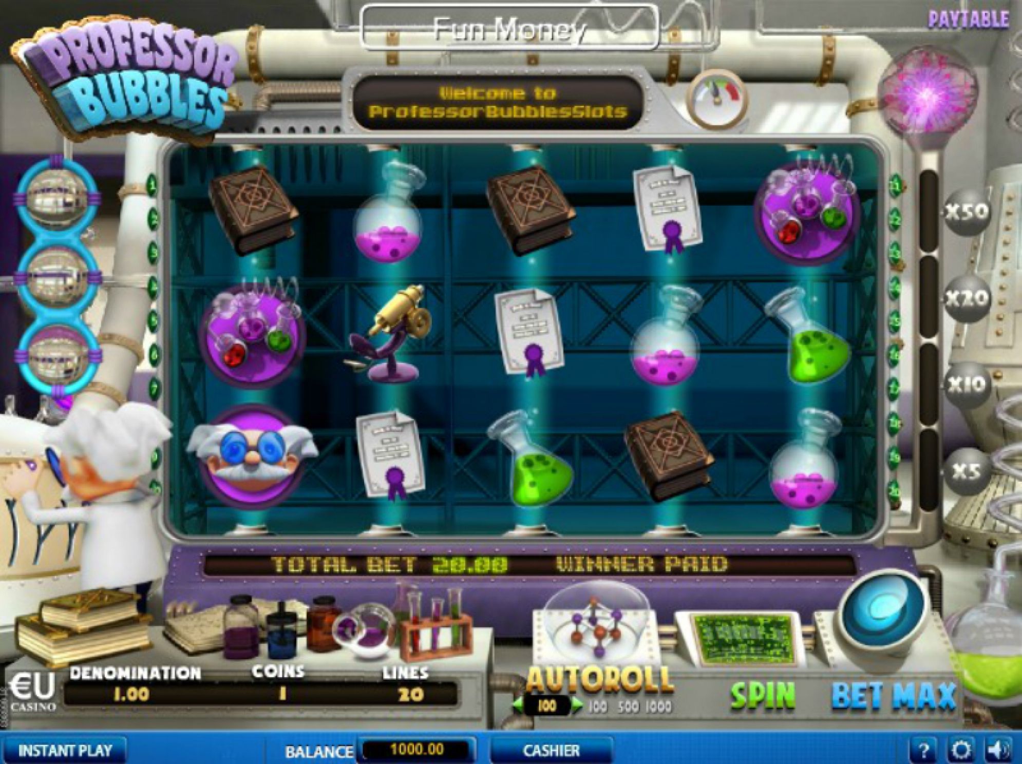 Professor Bubbles Review 🥇 (2025) - RTP & Free Spins