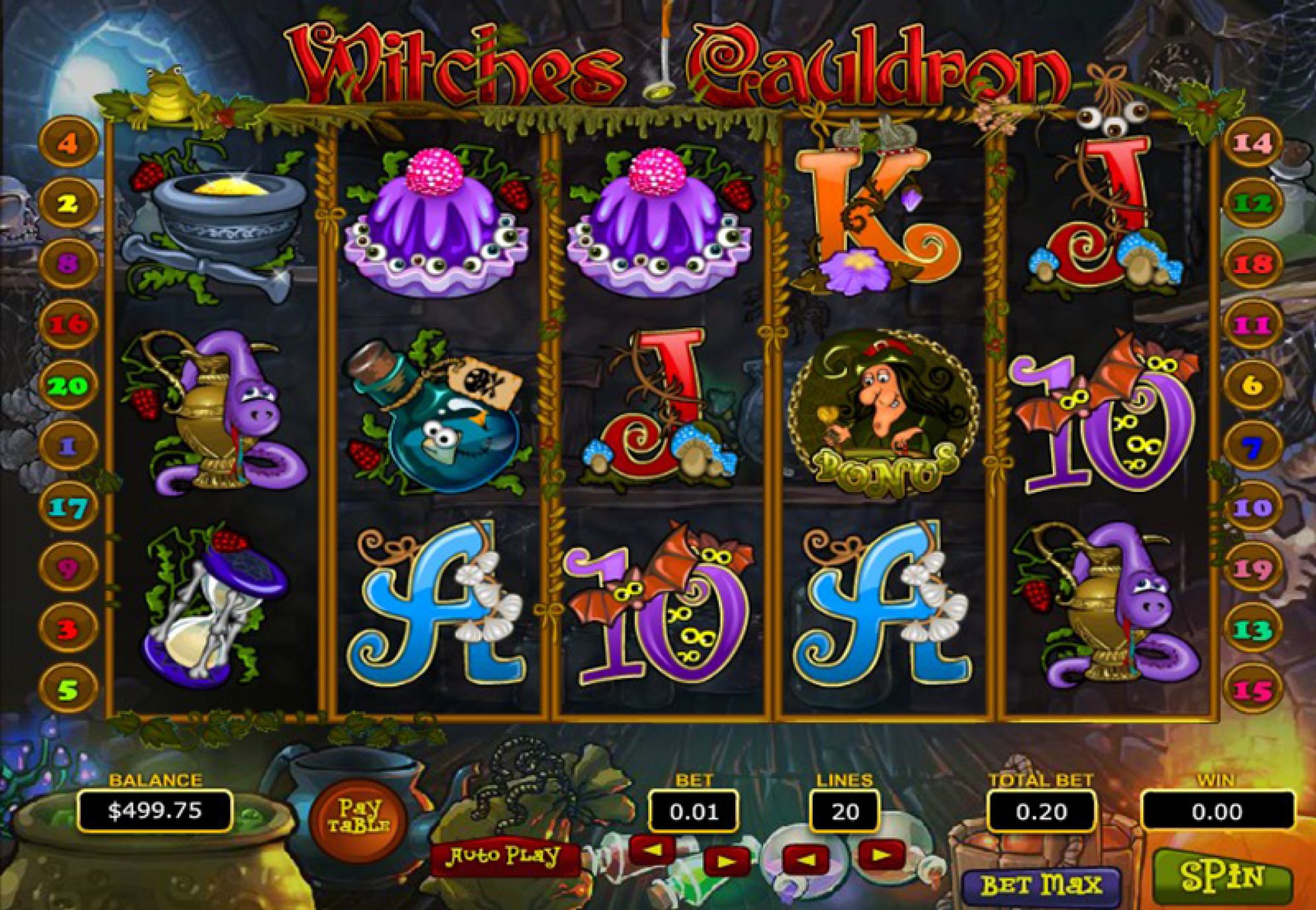 Witches Cauldron Slot Review 🥇 (2025) - RTP & Free Spins