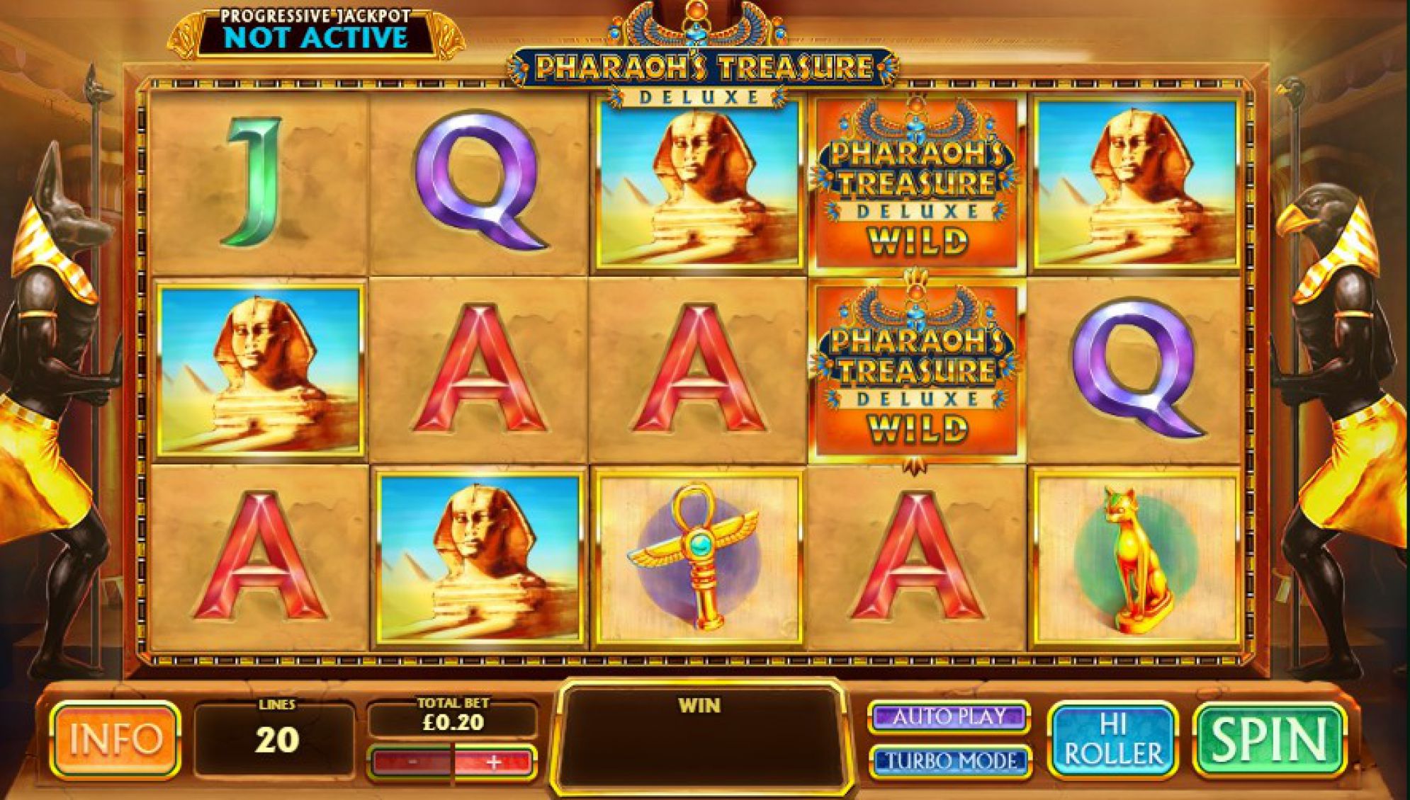 Pharaoh's Treasure Deluxe Review 🥇 (2025) - RTP & Free Spins