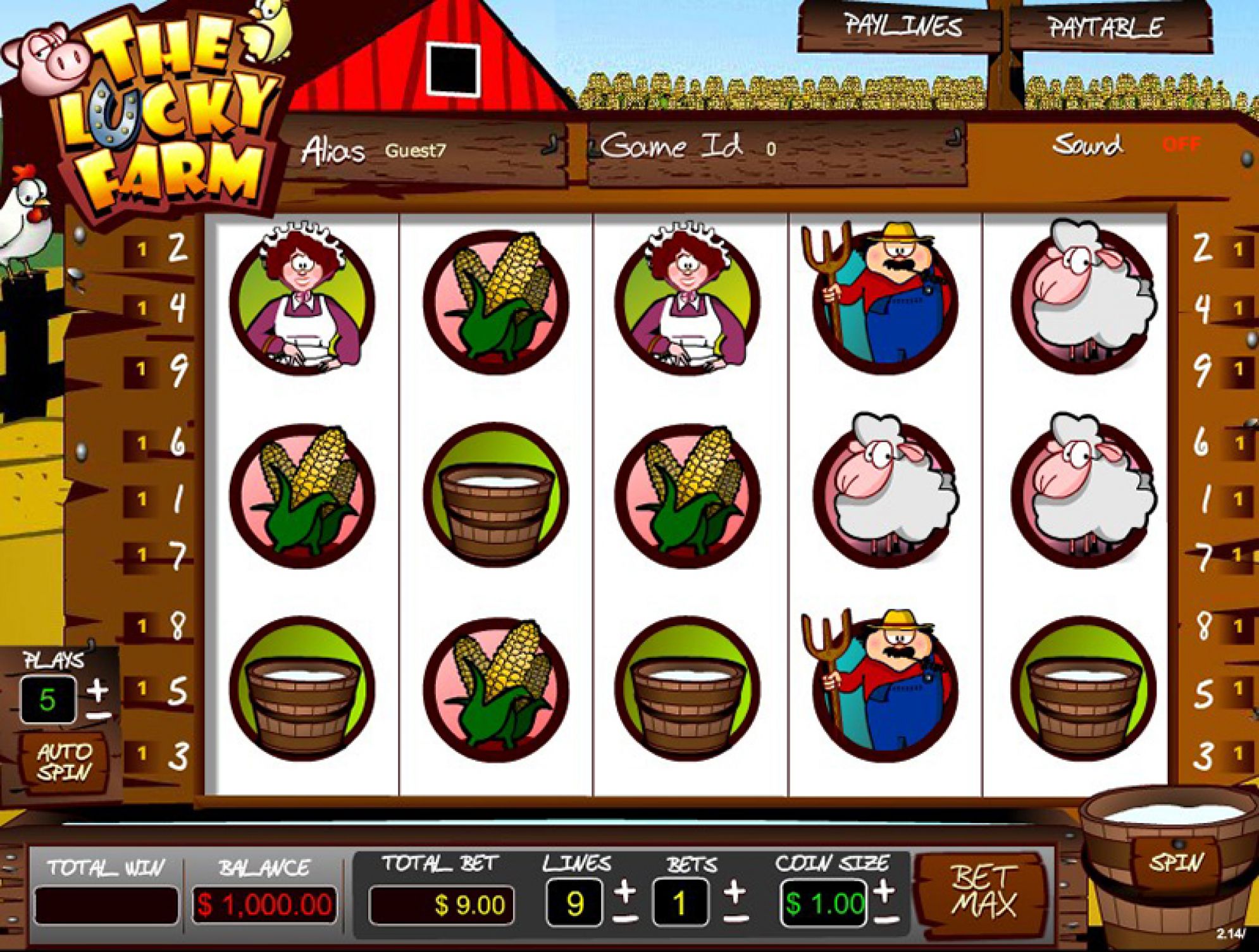 The Lucky Farm Review 🥇 (2025) - RTP & Free Spins