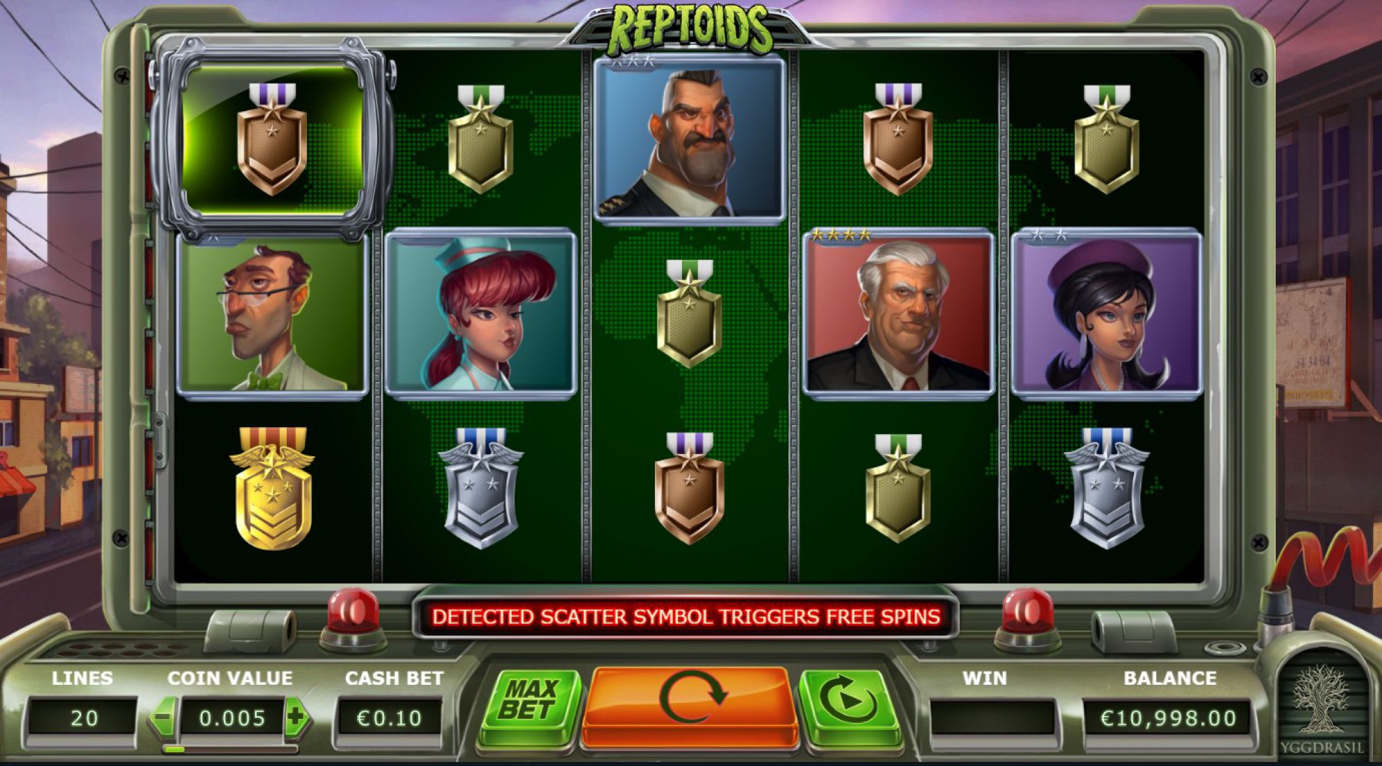 Reptoids Slot Review 🥇 (2025) - RTP & Free Spins