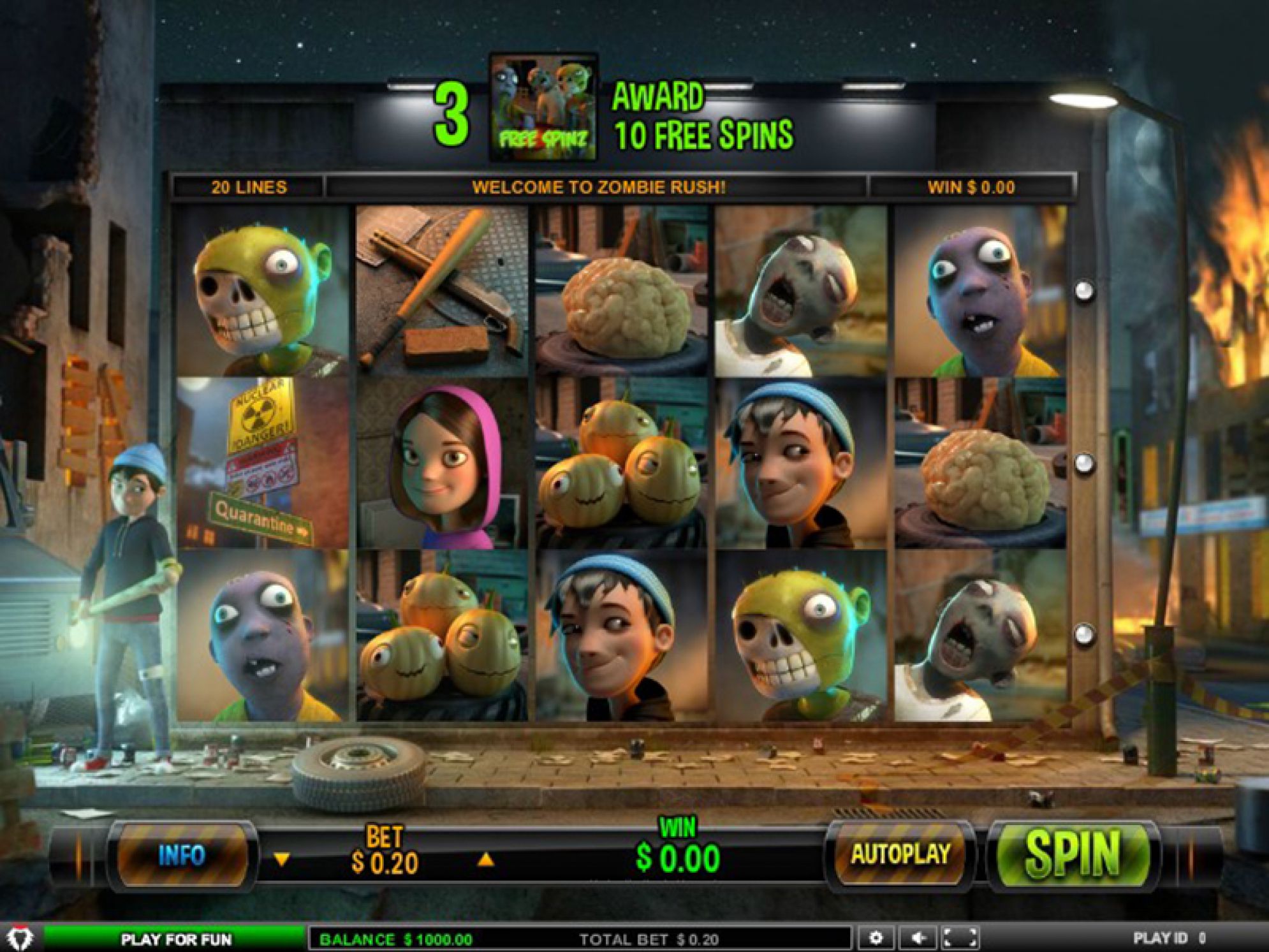 Zombie Rush Slot Review 🥇 (2024) - RTP & Free Spins