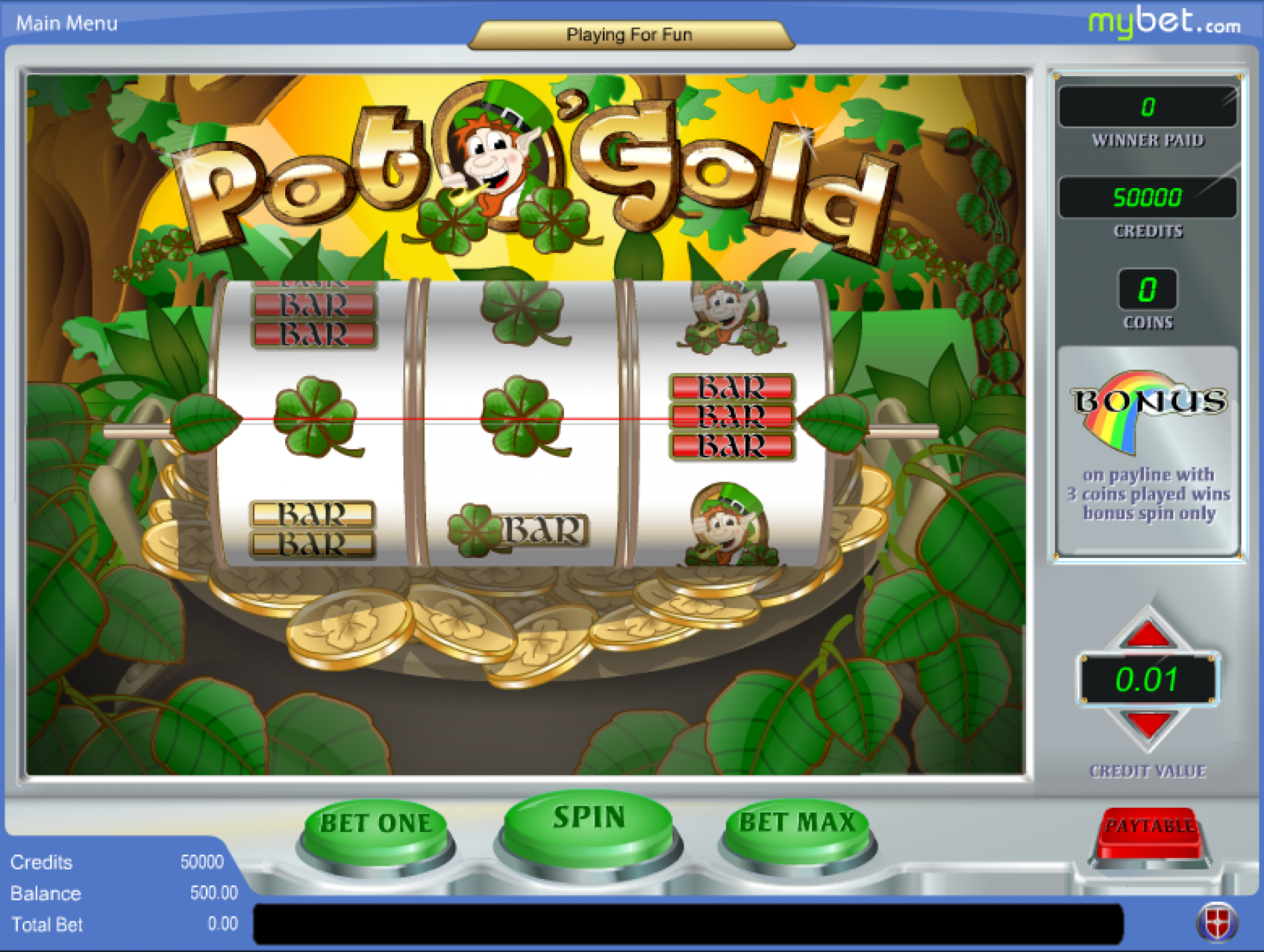 Pot O' Gold Review 🥇 (2025) - RTP & Free Spins