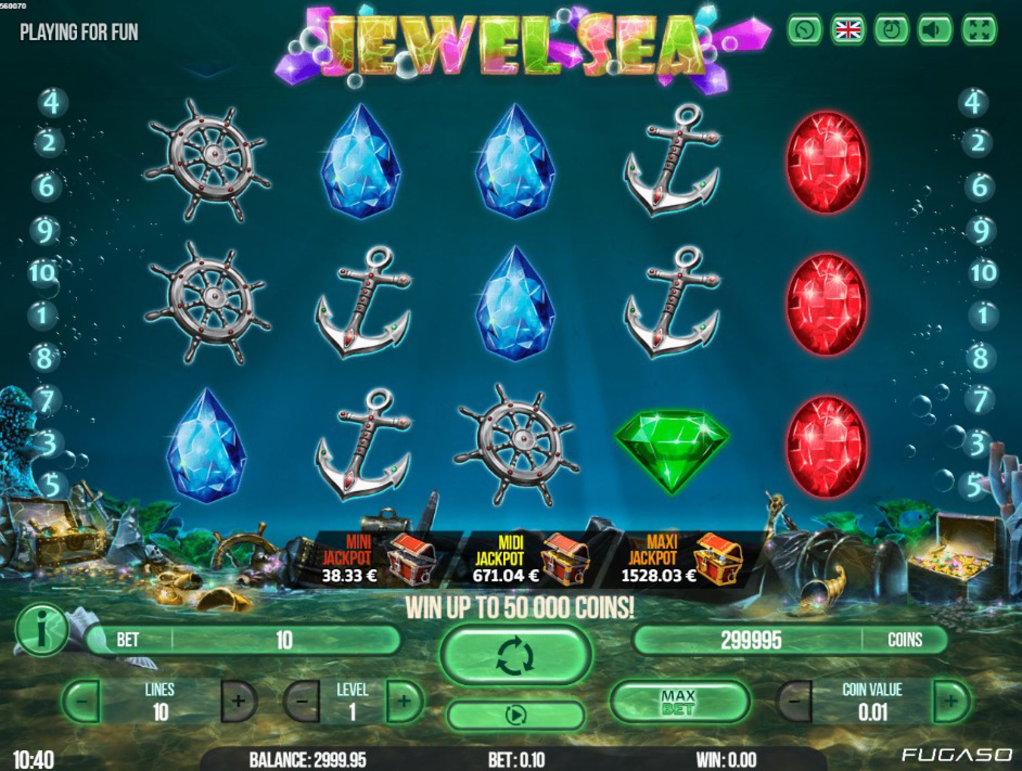 Jewel Sea Review 🥇 (2024) - RTP & Free Spins