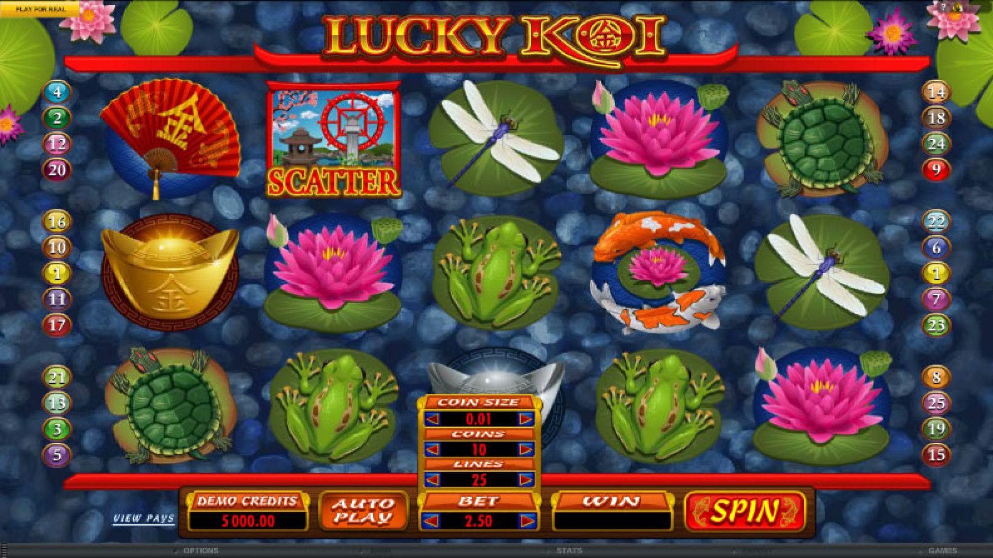 Lucky Koi Slot Review - Wild, Scatter & Free Spins [97% RTP]