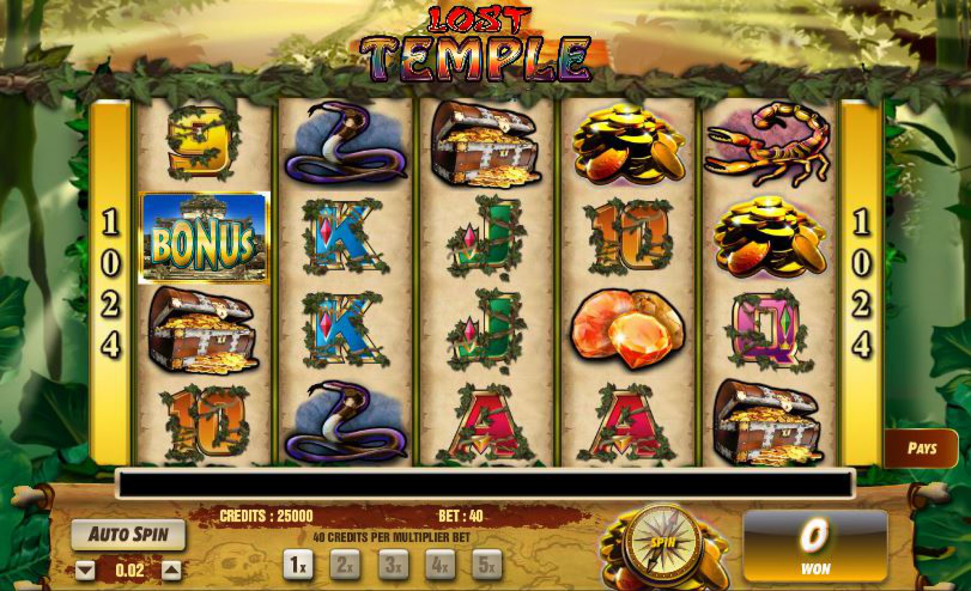Lost Temple Slot Review 🥇 (2024) - RTP & Free Spins